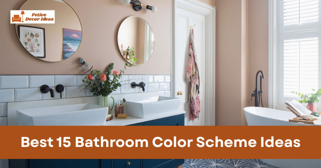 15 Modern and Affordable Bathroom Color Scheme Ideas